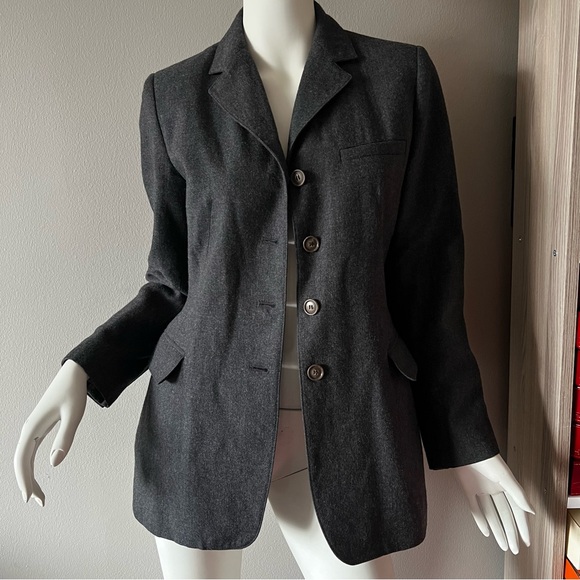 Harve Benard | Jackets & Coats | Harve Benard Dark Gray Blazer With ...
